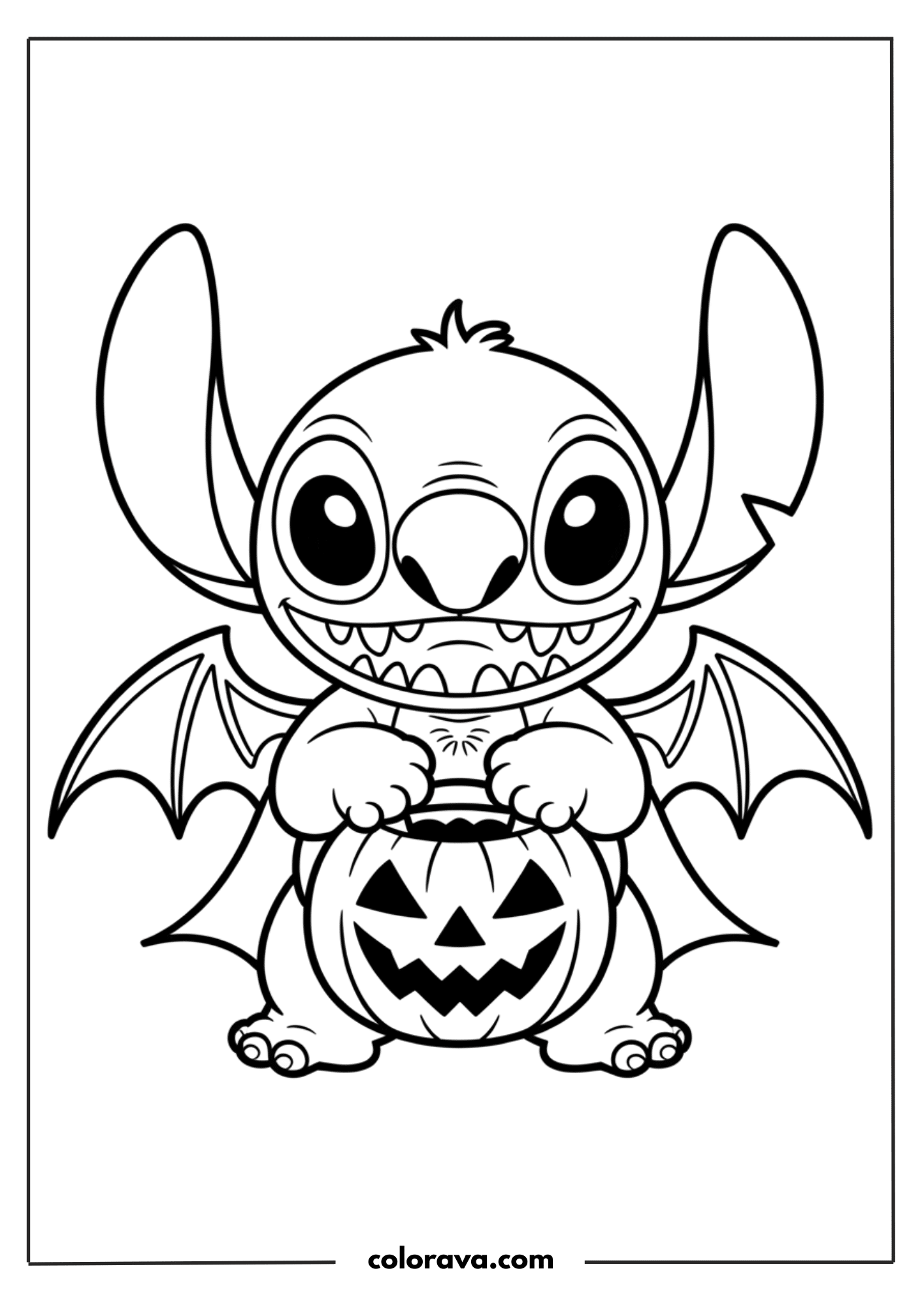 60 Stitch Coloring Pages - Free Printables (PDF) - COLORAVA