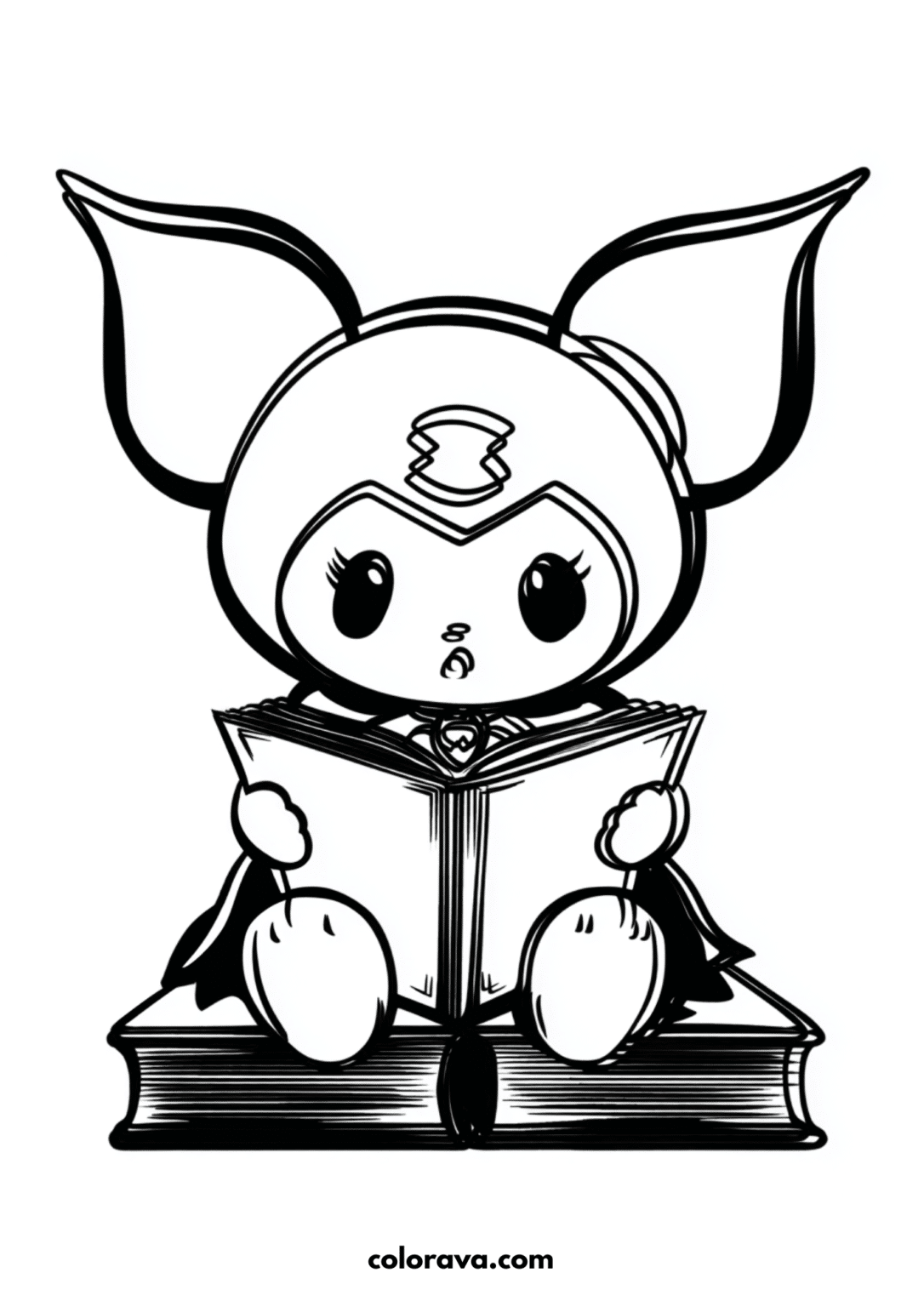 40 Kuromi Coloring Pages - Free Printables - COLORAVA