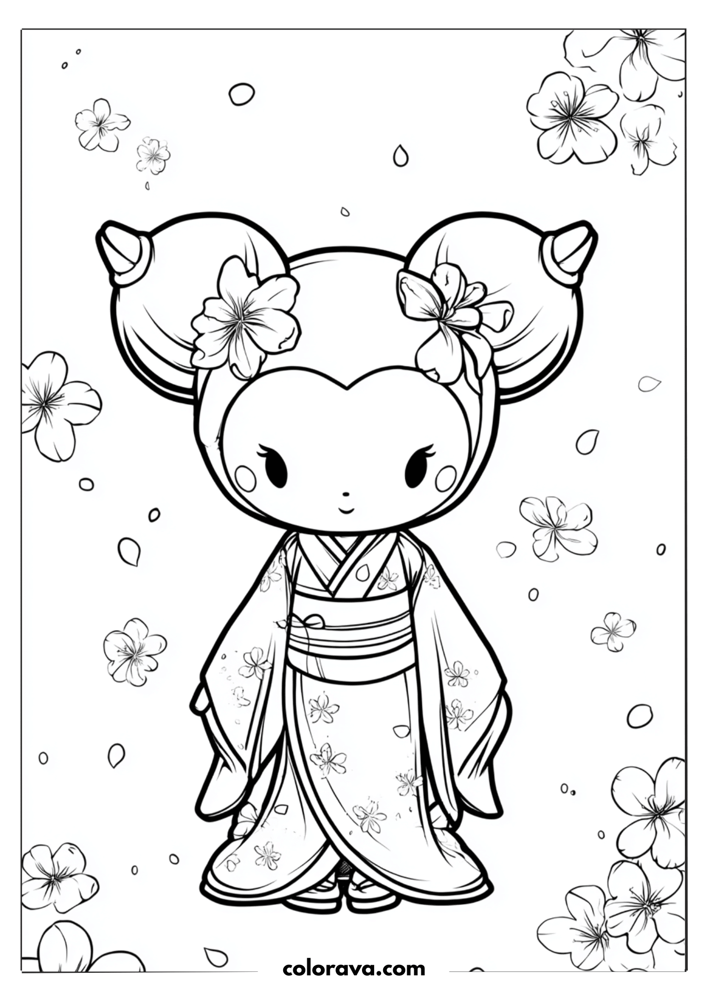 40 Kuromi Coloring Pages - Free Printables - COLORAVA